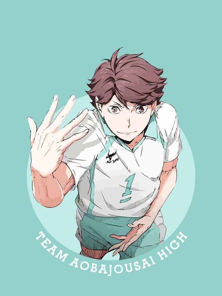 "Oikawa - Haikyuu 2" T-shirt for Sale by Elisa88 | Redbubble | oikawa ...