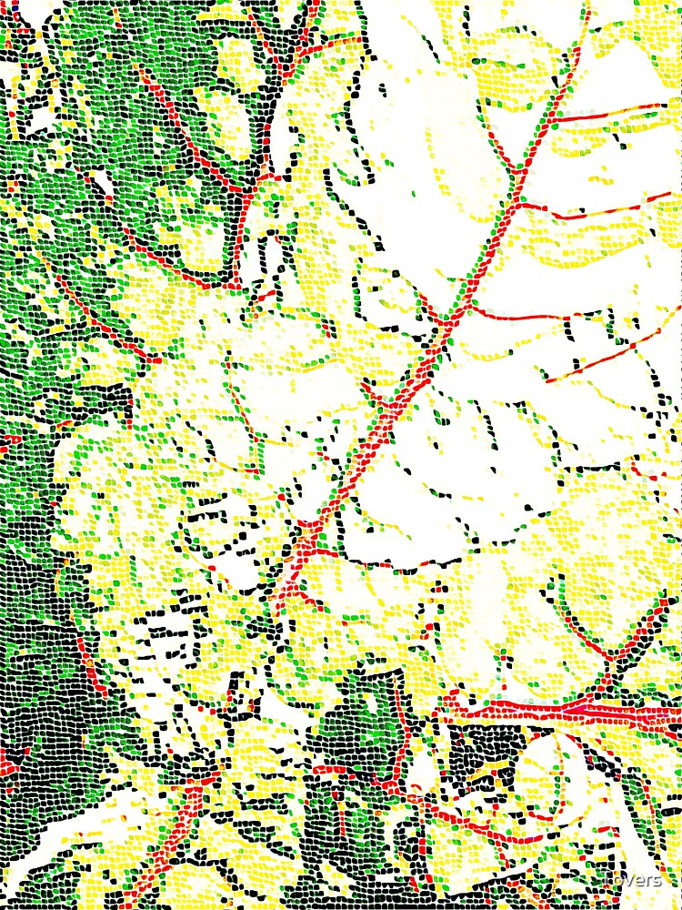 "Chard Map" Sticker for Sale by Tovers | Redbubble