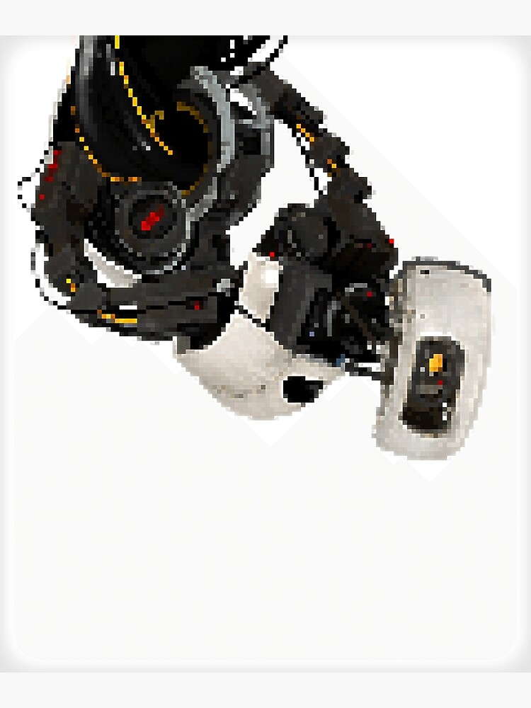 "Portal - Glados - Central Core - Retro Pixel Art" Art Print for Sale ...