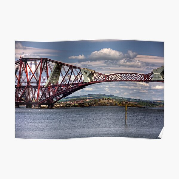 "Painting the Forth Bridge" Poster by tomg | Redbubble