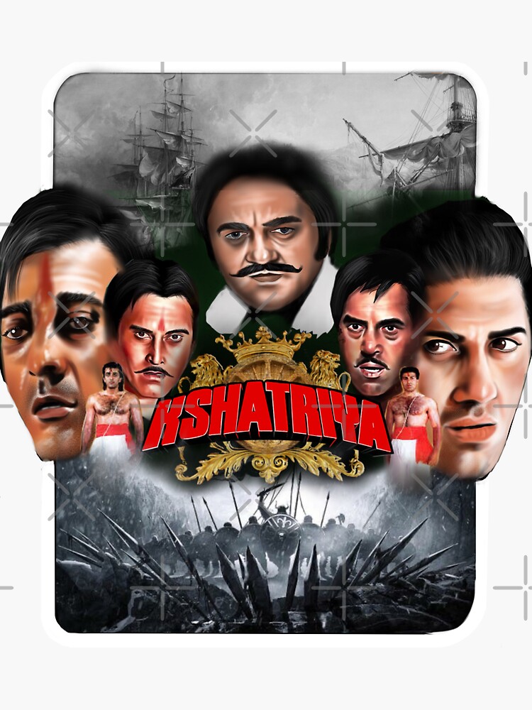 "Kshatriya Movie Painting" Sticker for Sale by Sansahota | Redbubble