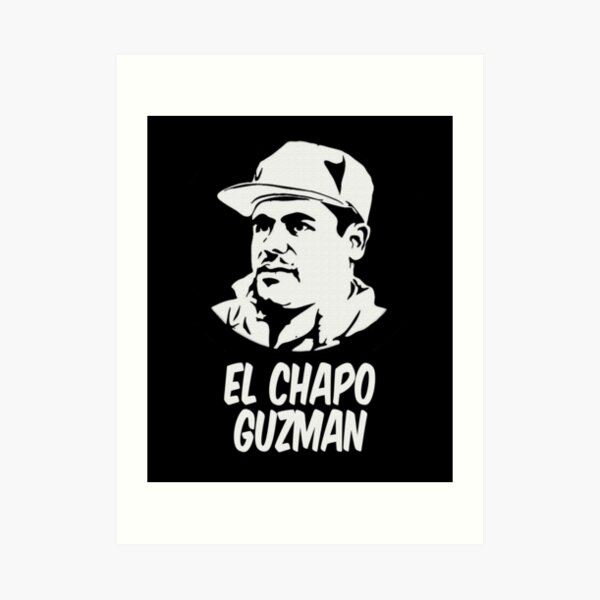 "El Chapo Guzman - Mexican Sinaloa Boss" Art Print for Sale by Cartoon ...