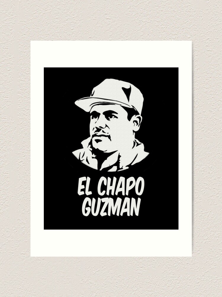 "El Chapo Guzman - Mexican Sinaloa Boss" Art Print for Sale by Cartoon ...