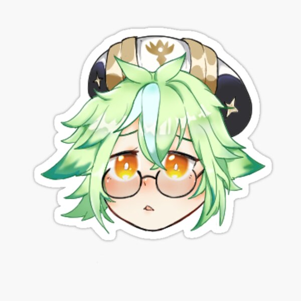 "Genshin Impact Sucrose" Sticker for Sale by Jikogusan | Redbubble