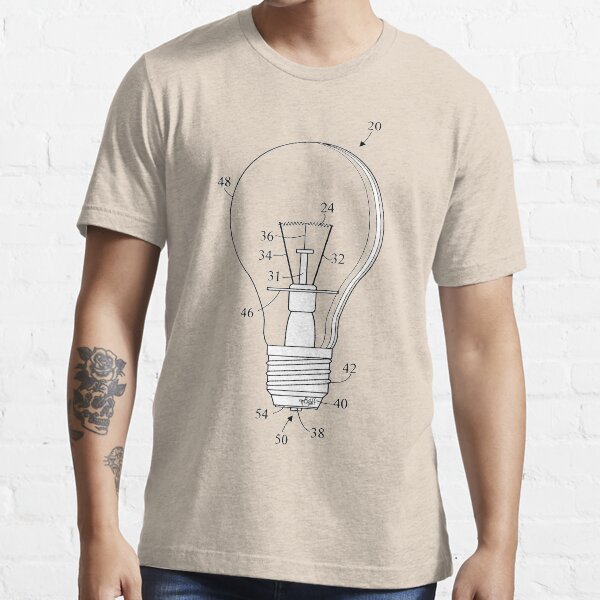 "Lightbulb." T-shirt for Sale by m8qlaff | Redbubble | led t-shirts ...