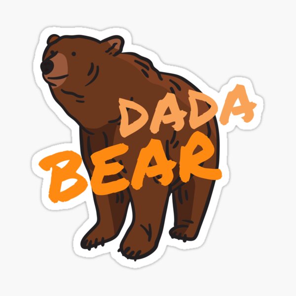"Dada Bear" Sticker by punjack78 | Redbubble