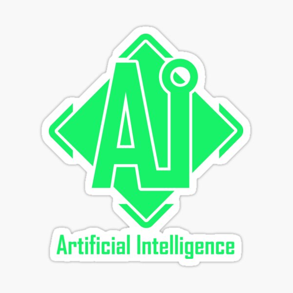 "Artificial Intelligence" Sticker by amizi21 | Redbubble
