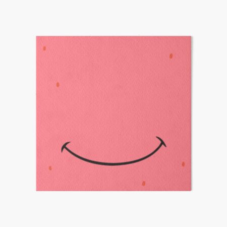 "patrick star smile" Art Board Print by drippyxdesigns | Redbubble