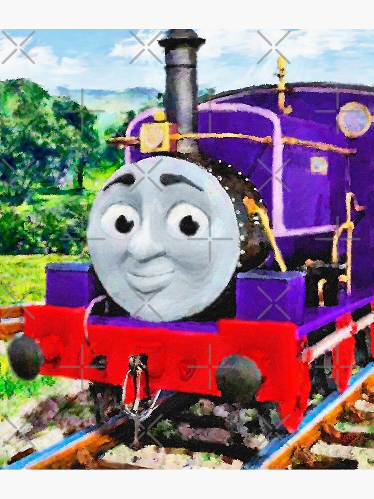 "Charlie the fun engine Thomas and Fiends" Poster by artbyjames | Redbubble