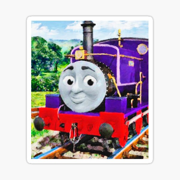 "Charlie the fun engine Thomas and Fiends" Sticker for Sale by ...