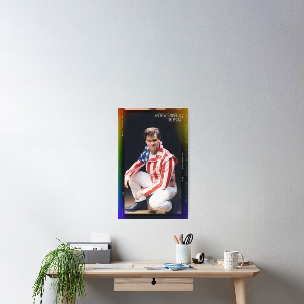 "Andrew Rannells-The Prom" Poster by Fritzi1221 | Redbubble