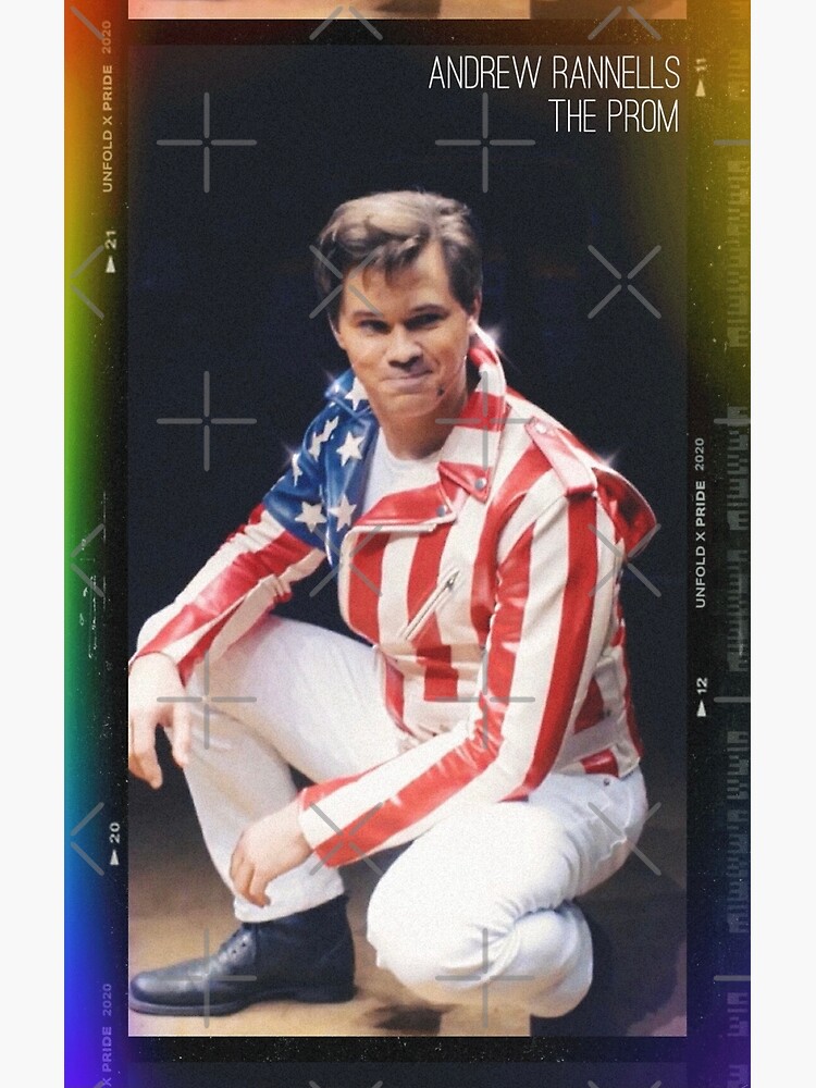 "Andrew Rannells-The Prom" Poster by Fritzi1221 | Redbubble