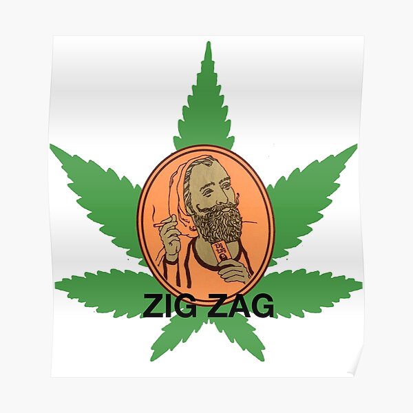 Póster «papeles de liar en zig zag» de arutsu | Redbubble