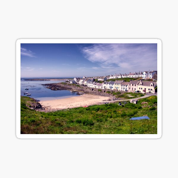 "Islay: Portnahaven" Sticker by Kasia-D | Redbubble