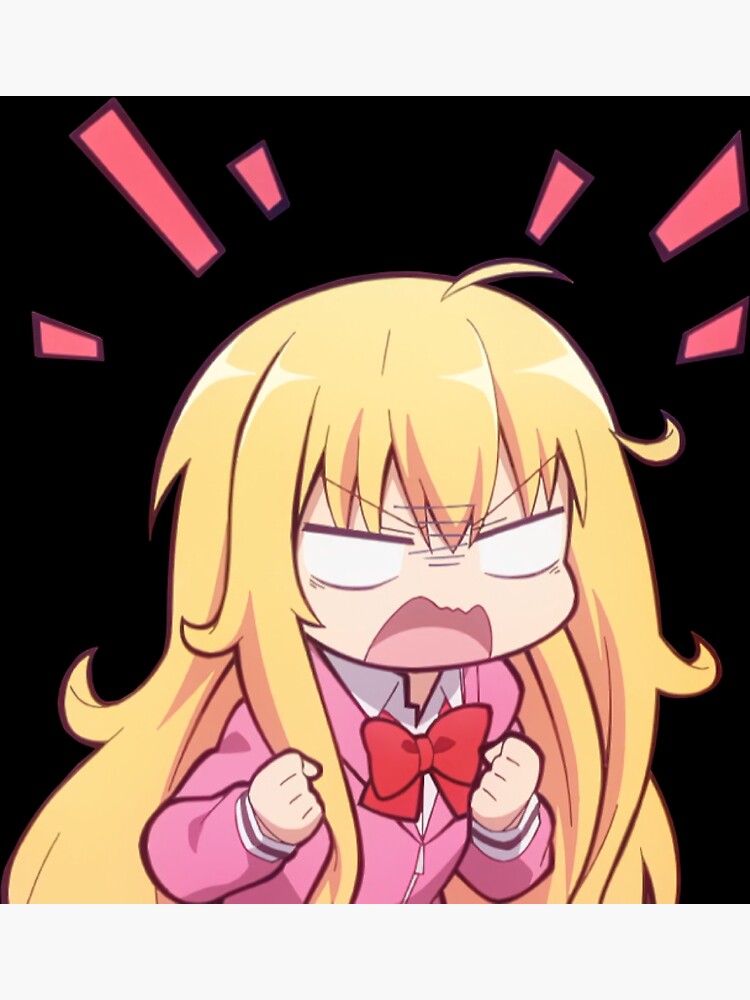 "Angry Chibi Character - Chubby Cute" Photographic Print for Sale by ...