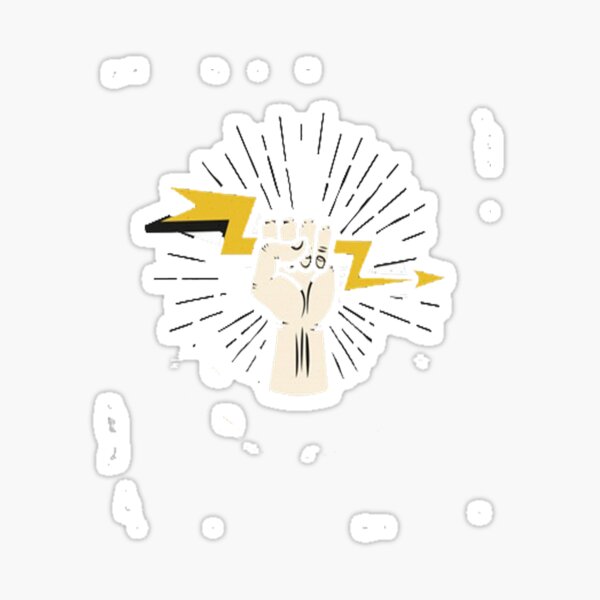 " Girl Pwr" Sticker for Sale by Saa3D | Redbubble