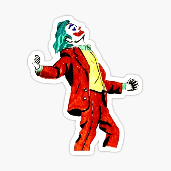 "Dancing Jester" Sticker by jyoungblut8 | Redbubble