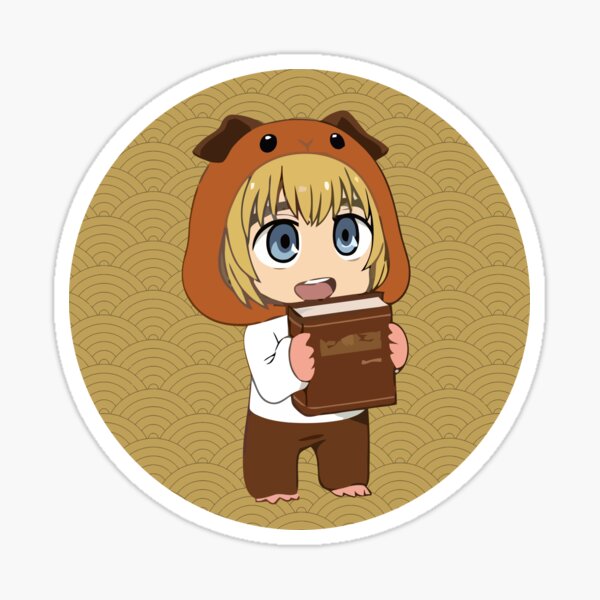 "Attack on Titan - Armin Arlert" Sticker by Animania-AnimeS | Redbubble