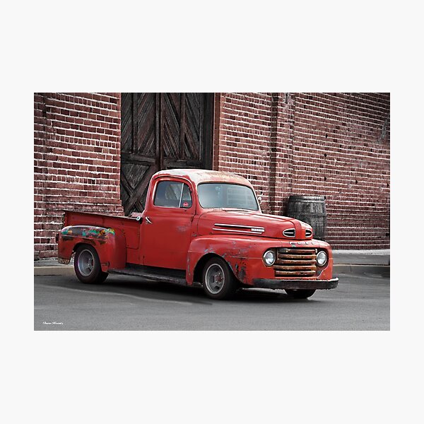"1948 Ford F100 Stepside Pickup" Photographic Print by DaveKoontz ...
