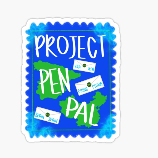Pen Pal Stickers | Redbubble