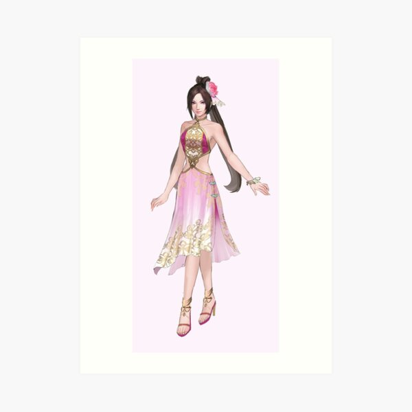 "Dynasty Warriors 9 Diaochan (Dudou Costume) Full Body" Art Print for ...