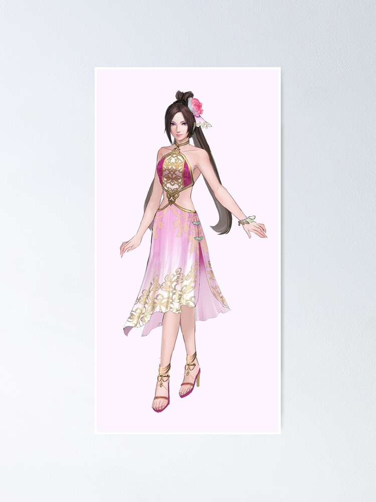 Poster « Dynasty Warriors 9 Diaochan (Costume Dudou) Corps entier ...