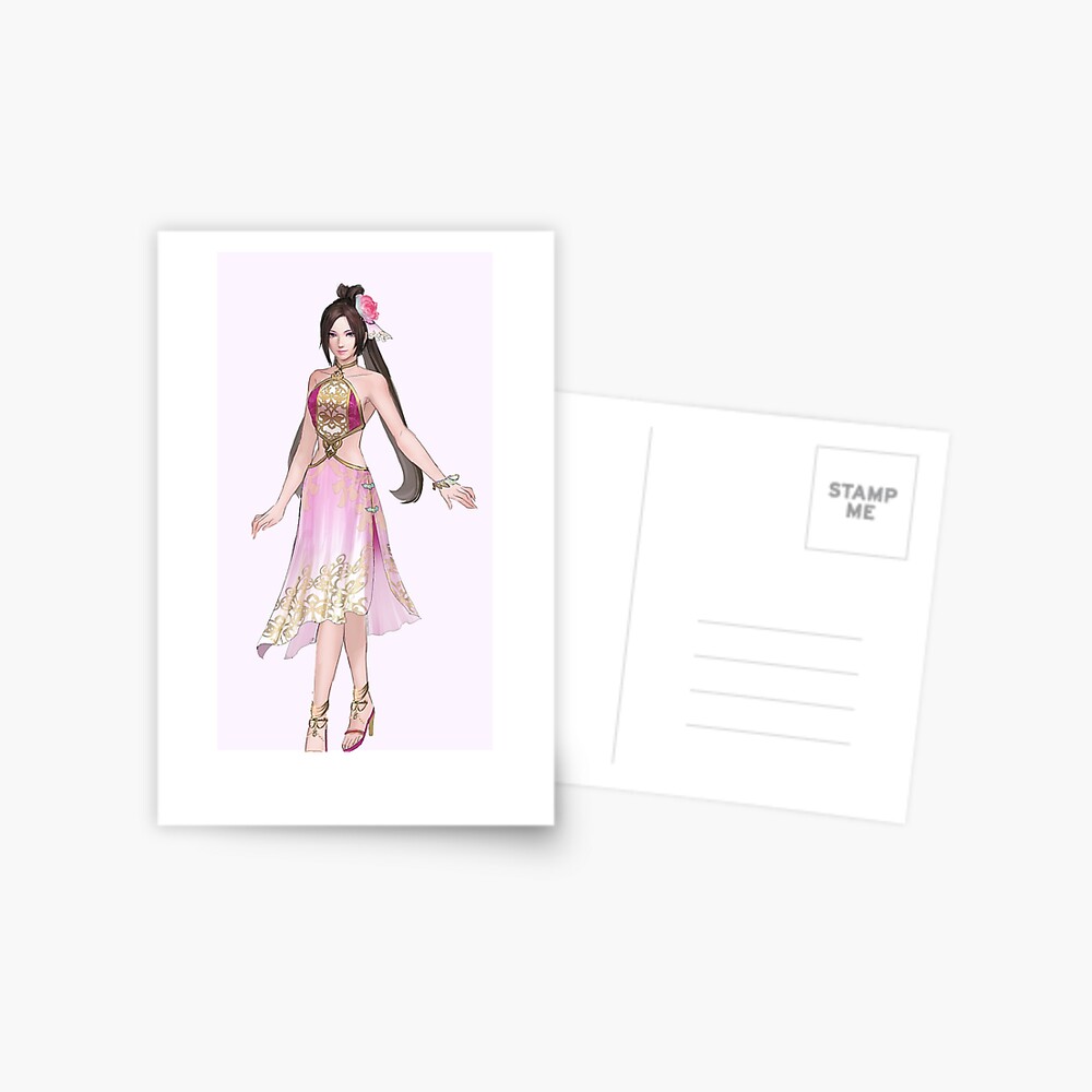 "Dynasty Warriors 9 Diaochan (Dudou Costume) Full Body" Postcard for ...