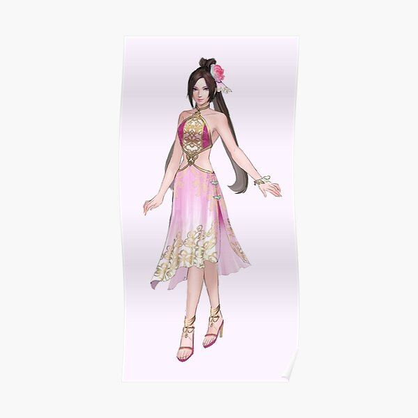 Poster « Dynasty Warriors 9 Diaochan (Costume Dudou) Corps entier ...