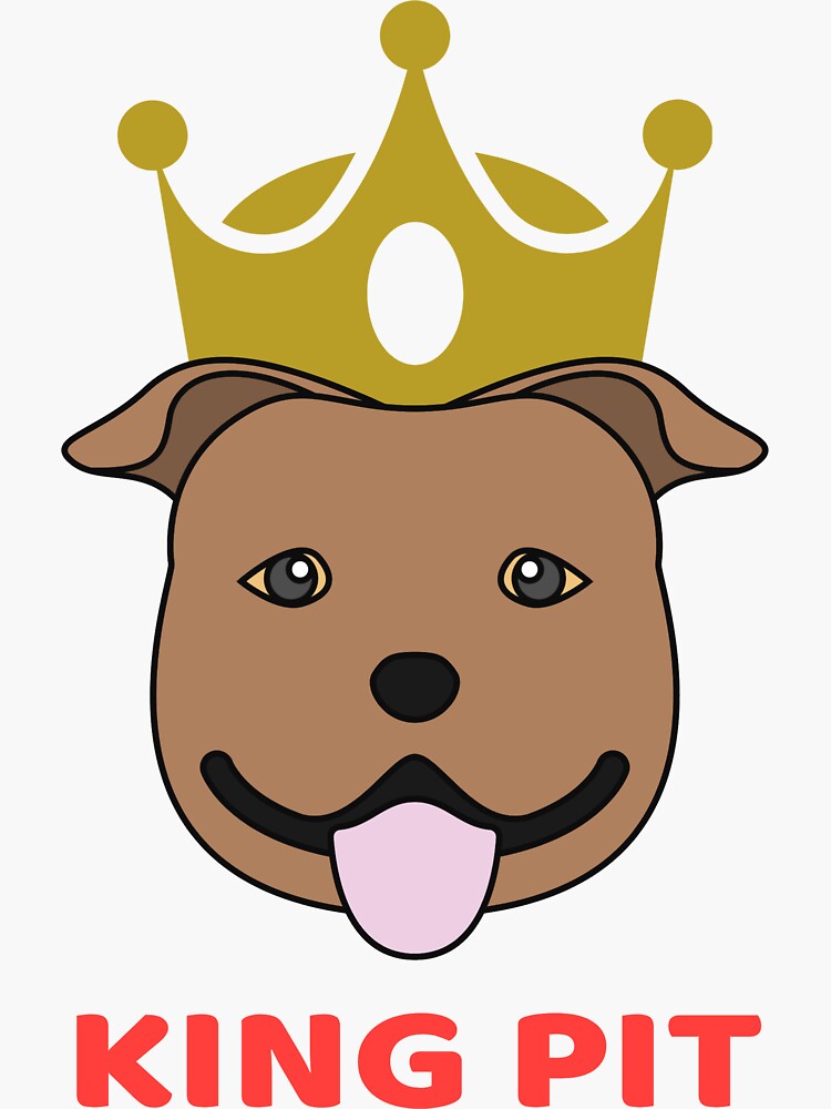 "King pit" Sticker for Sale by Soufken | Redbubble