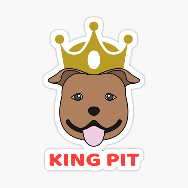 "King pit" Sticker for Sale by Soufken | Redbubble