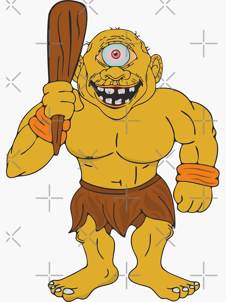 " Cyclops" Sticker by waldemar777 | Redbubble