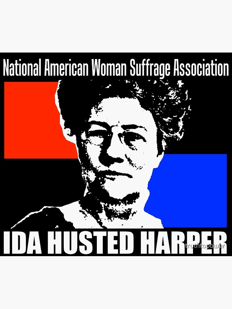"Ida Husted Harper" Photographic Print by truthtopower | Redbubble