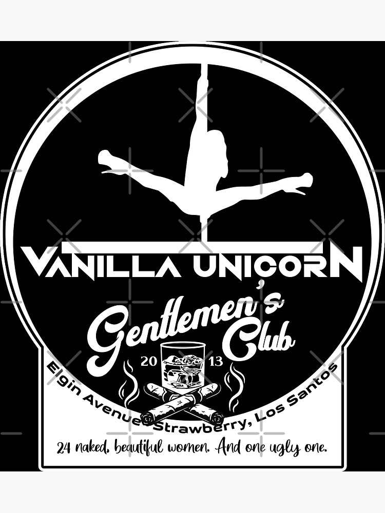 "Vanilla Unicorn - Los Santos" Poster for Sale by JesterThreads | Redbubble