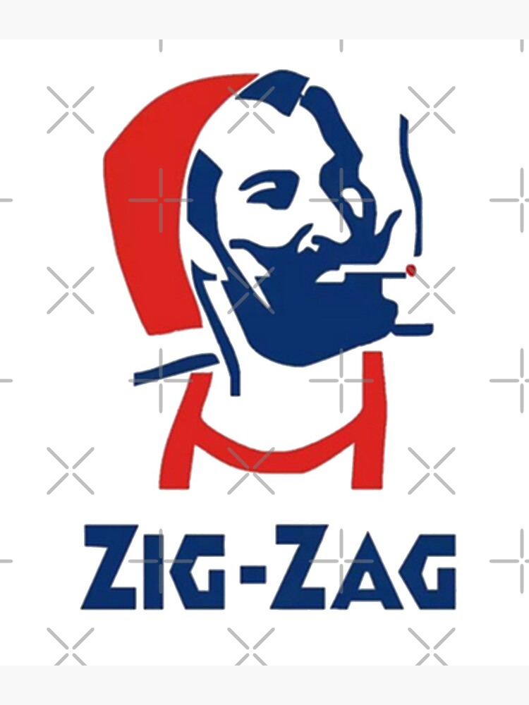 "zig zag rolling papers" Poster for Sale by lewisRv | Redbubble