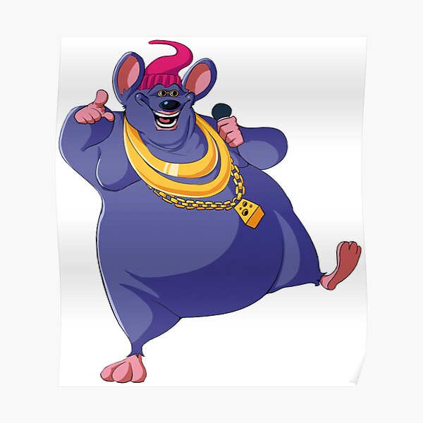 "Biggie Cheese - Mr. Bombastic!" Poster by JuicySchinken | Redbubble