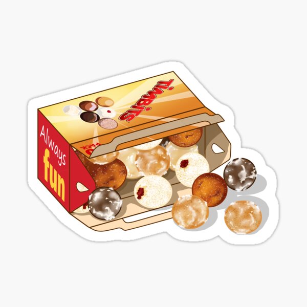 "Donut Timbits" Sticker for Sale by rufflestruffles | Redbubble