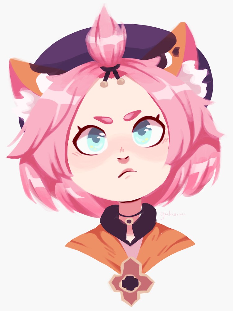 "diona" Sticker for Sale by galaxiuu | Redbubble