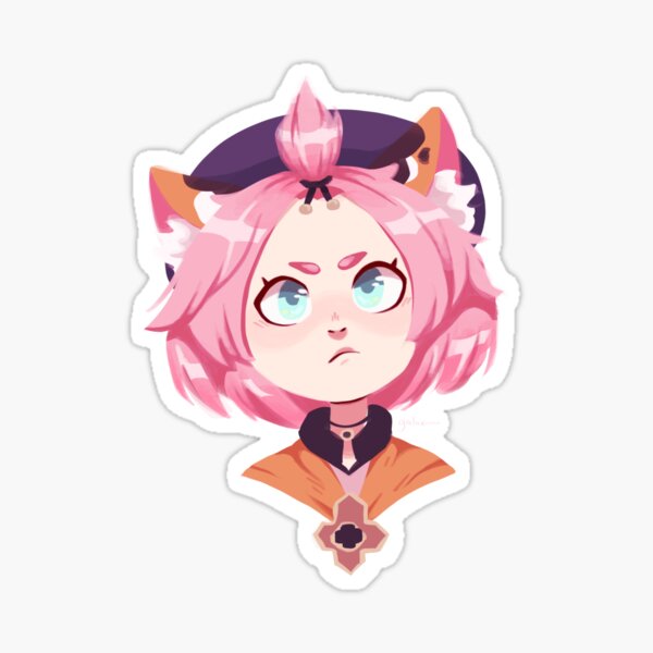 "diona" Sticker for Sale by galaxiuu | Redbubble