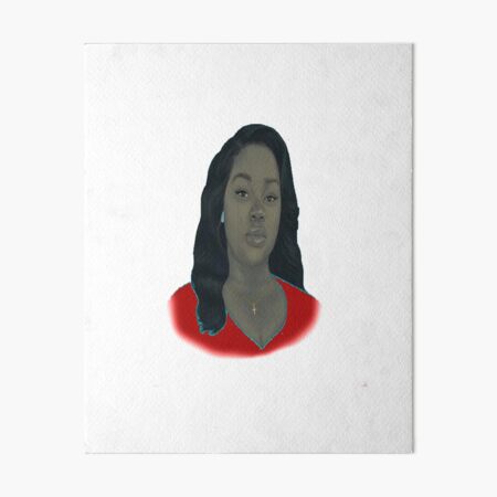 "Say her name breonna taylor Sticker" Art Board Print for Sale by ...
