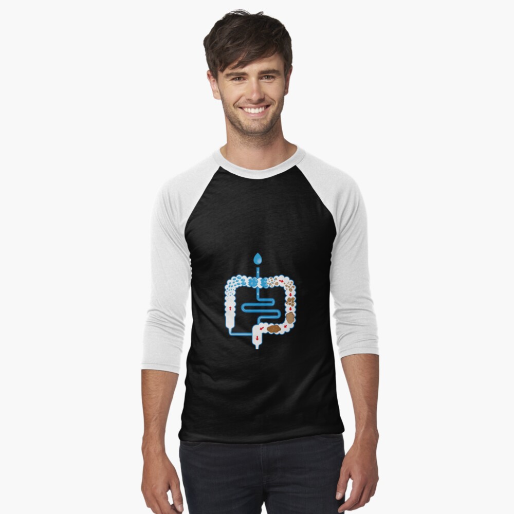 "Illustration of the human digestive system, and fecal bolus formation ...