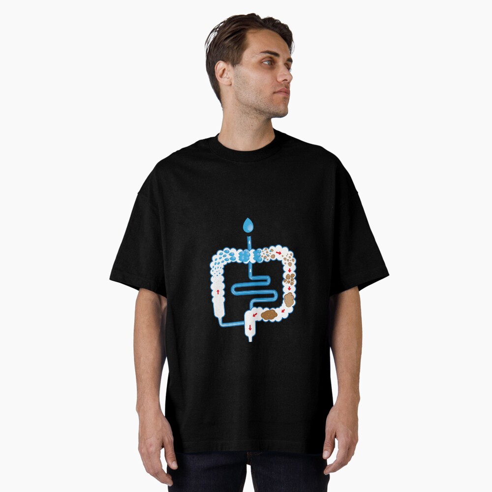 "Illustration of the human digestive system, and fecal bolus formation ...