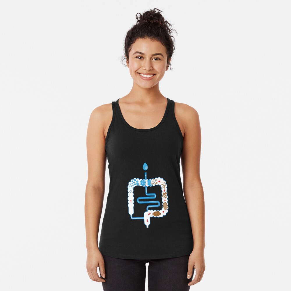 "Illustration of the human digestive system, and fecal bolus formation ...