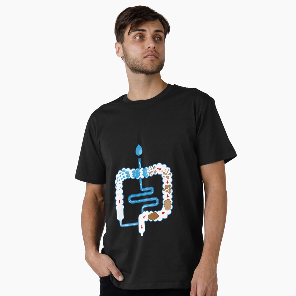 "Illustration of the human digestive system, and fecal bolus formation ...