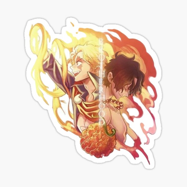 "Anime Brotherhood" Sticker for Sale by ZoroDesigner | Redbubble
