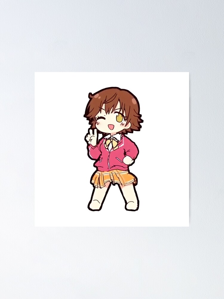 "Chibi Mio Honda - Step! HD" Poster for Sale by PuddingRabbit | Redbubble