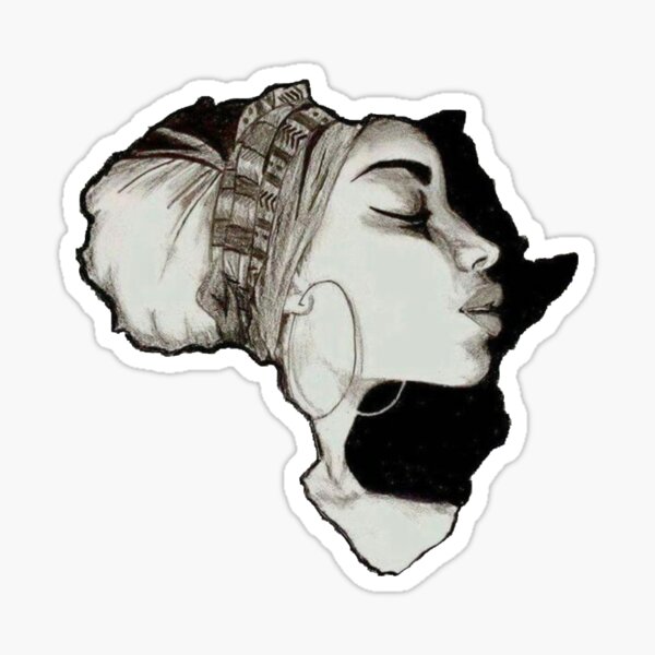 "Mama Africa " Sticker for Sale by sourceoflife | Redbubble