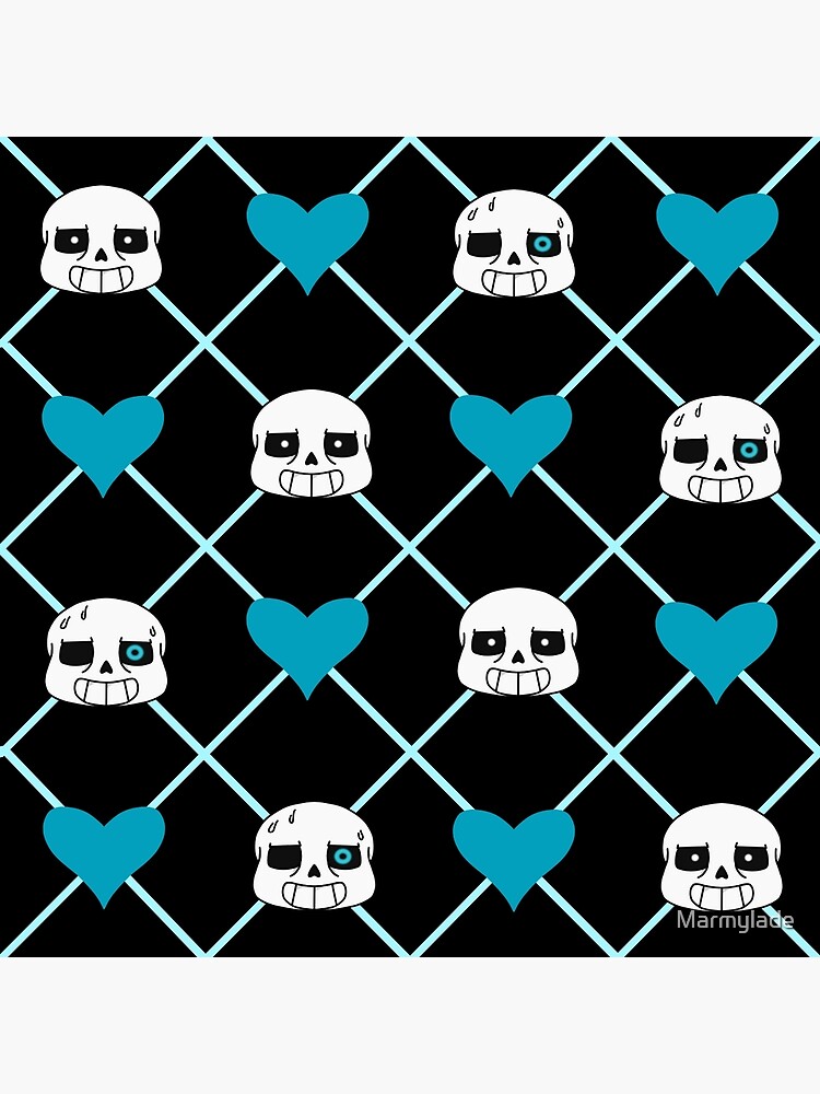 "A Sans Heart Pattern" Art Print for Sale by Marmylade | Redbubble