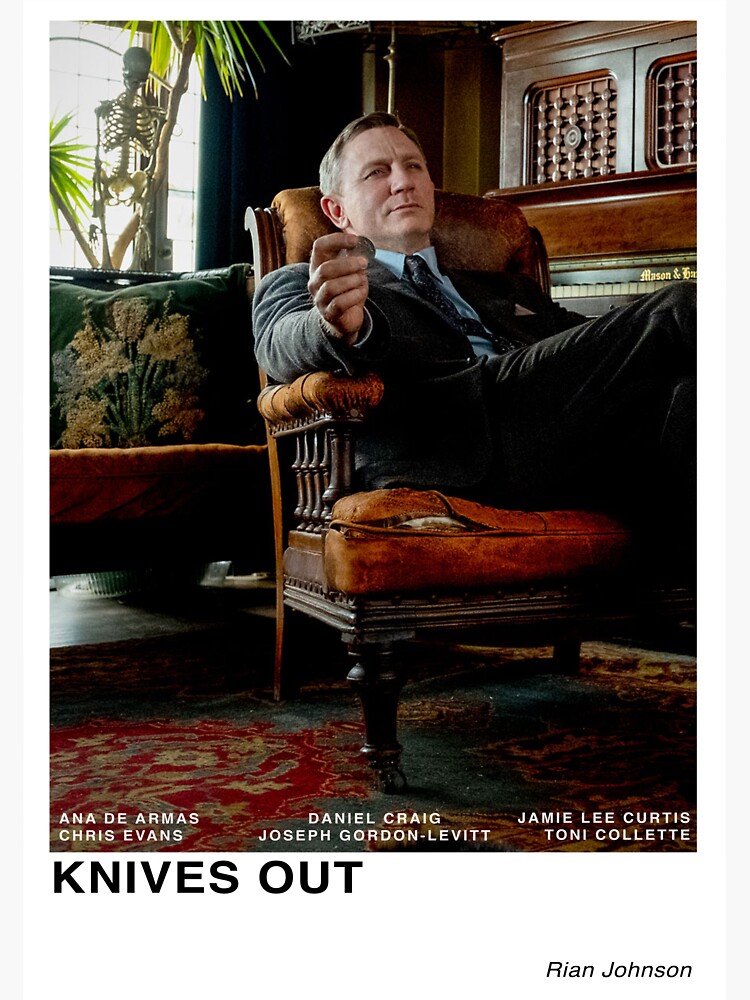 "Knives Out" Sticker for Sale by PuzzleBuzz | Redbubble