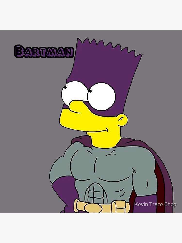 "BARTMAN / Bart Man" Poster by Phinn69 | Redbubble