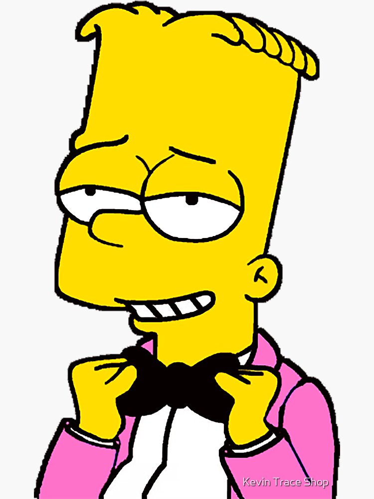 "Cool Bart" Sticker for Sale by Phinn69 | Redbubble